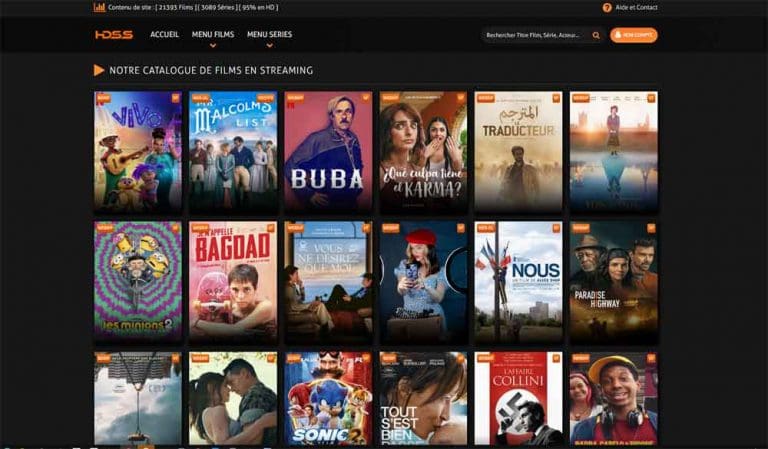 60 Meilleurs Sites Streaming Gratuit Films Séries VOSTFR VF