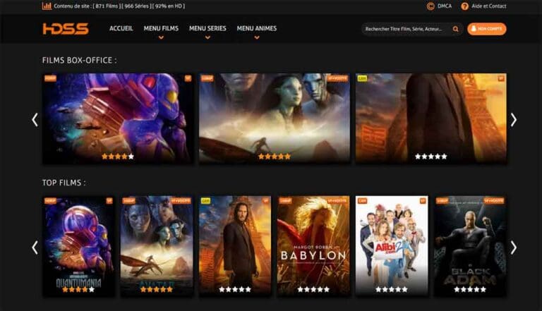 50 Meilleurs Sites Streaming Gratuit de Films Séries VF VOSTFR