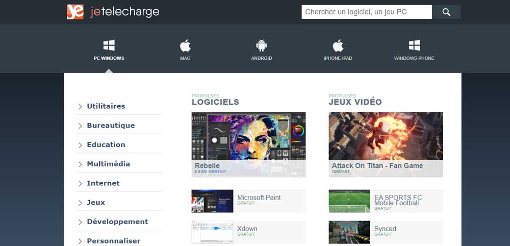 20 Sites pour Télécharger des Logiciels Gratuits Version Complète