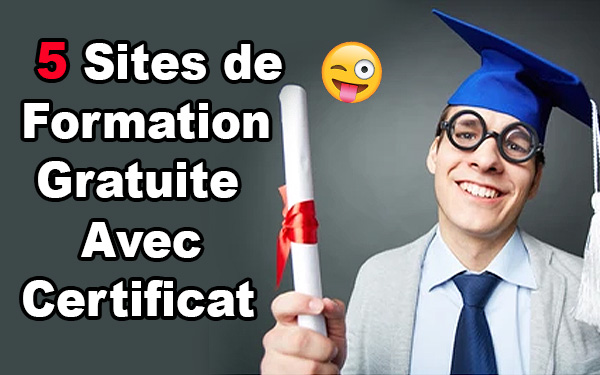 5 Sites de Cours et Formation en Ligne Gratuite avec Certificat